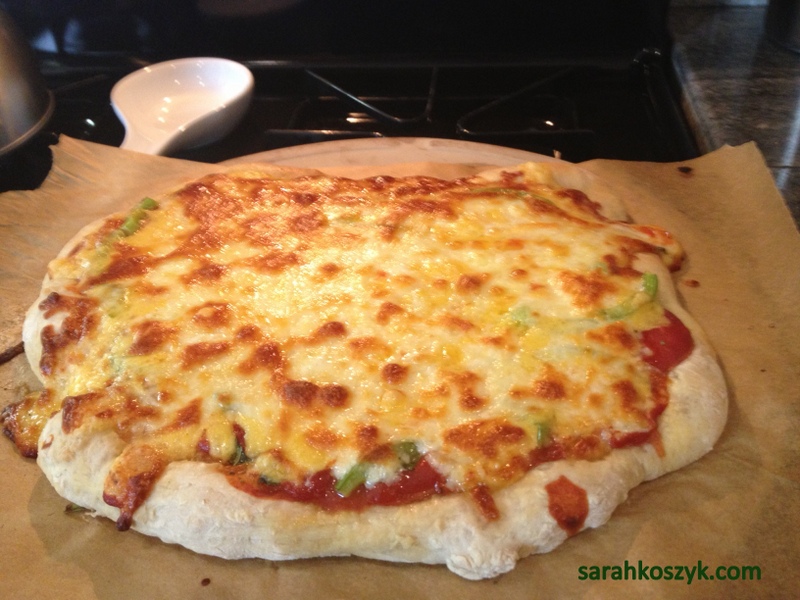 Bell pepper & Cheese Pizza • Sarah Koszyk
