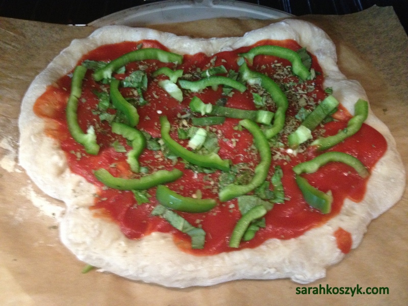 Bell pepper & Cheese Pizza • Sarah Koszyk