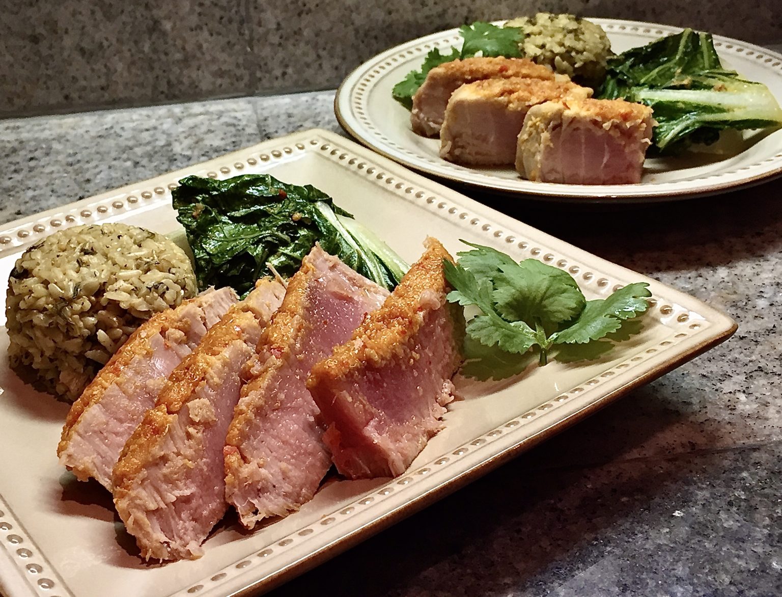 Chili Garlic Ahi Tuna • Sarah Koszyk