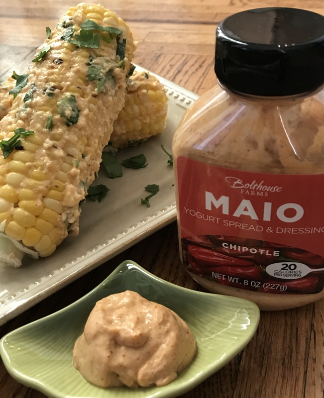 Grilled Mexican Street Corn and Baked Parmesan Panko Crusted Fish