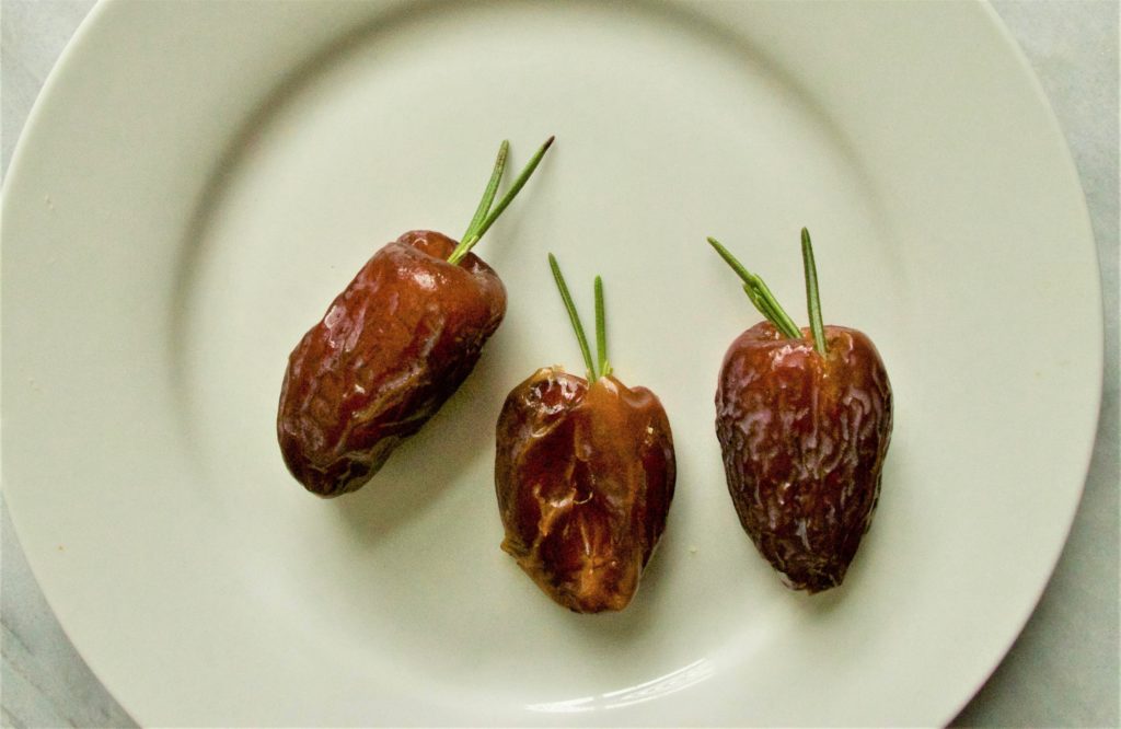 Jack-O-Lantern Pita and Date Bugs • Sarah Koszyk