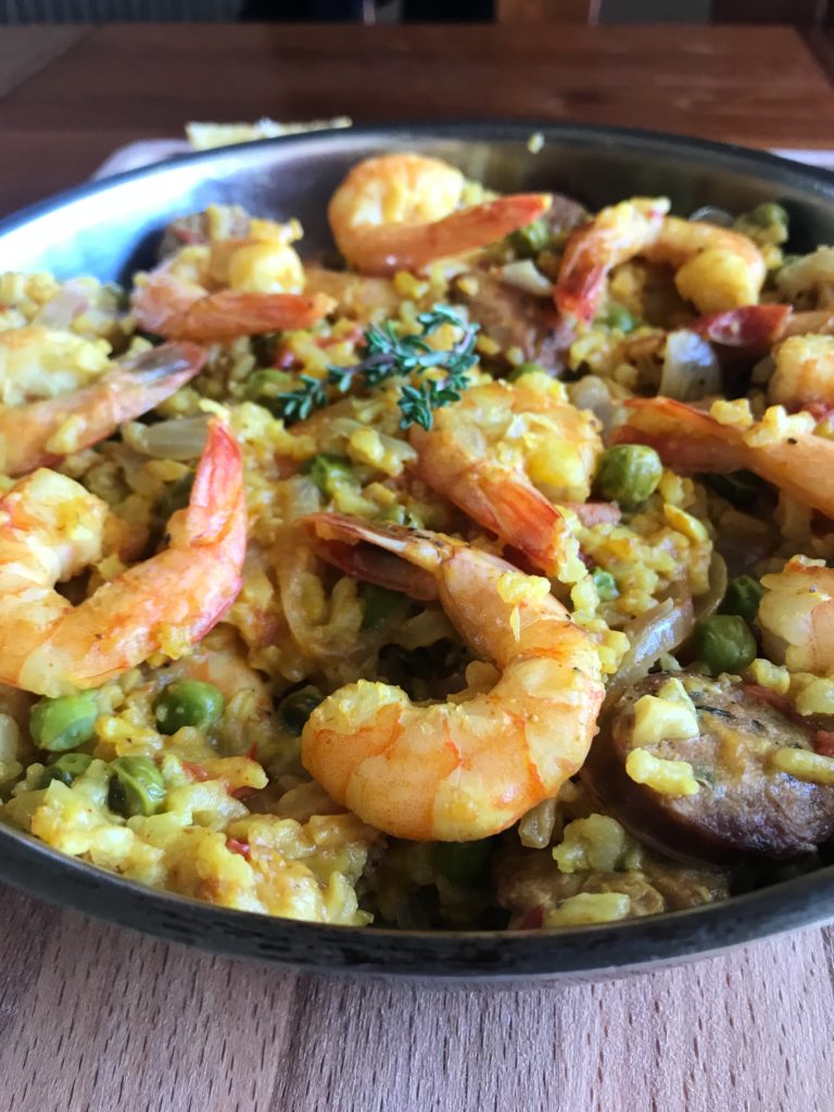 Easy Paella Recipe • Sarah Koszyk