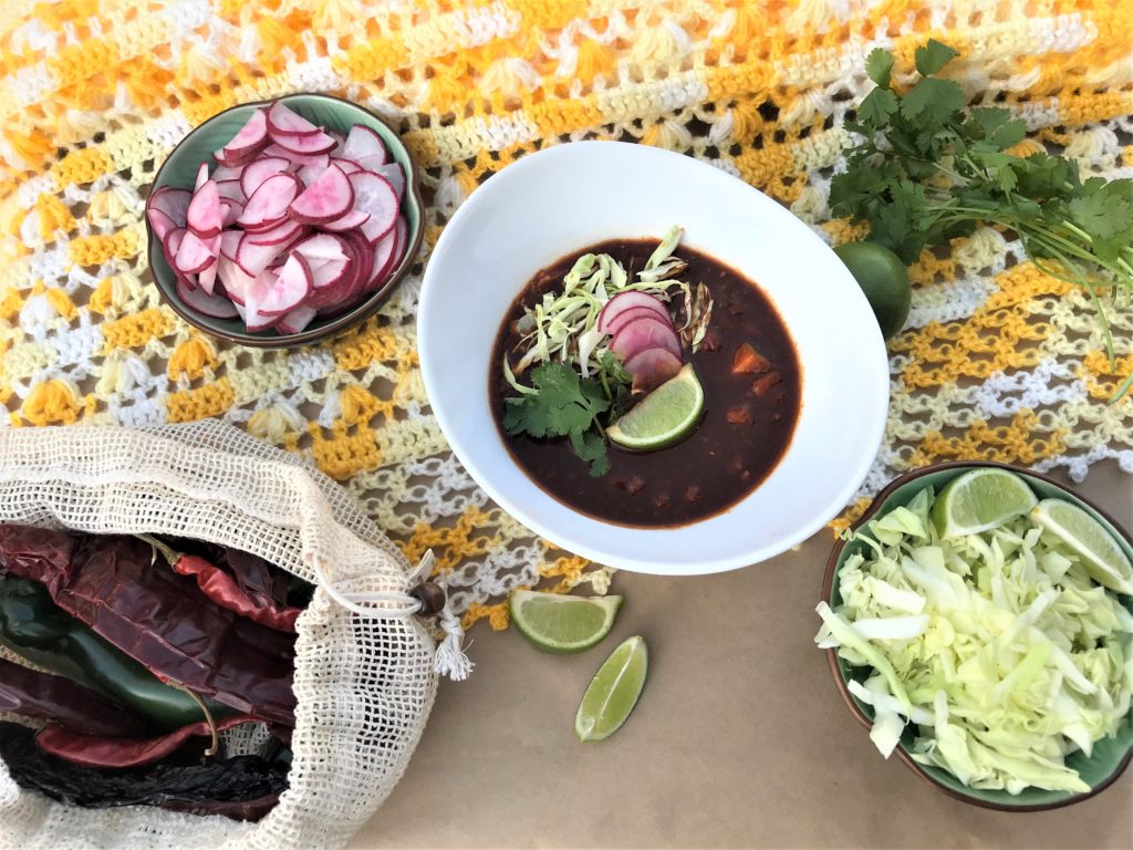 Vegan Veggie Pozole • Sarah Koszyk