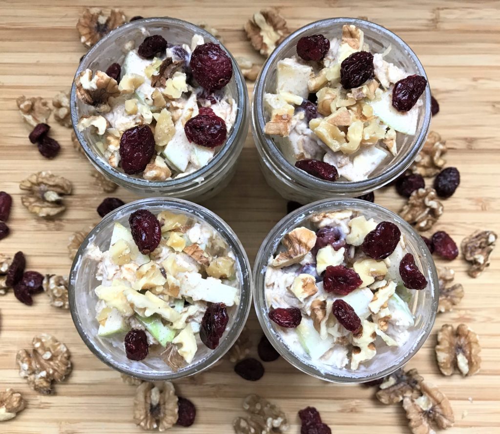Cran-Apple Overnight Oats • Sarah Koszyk